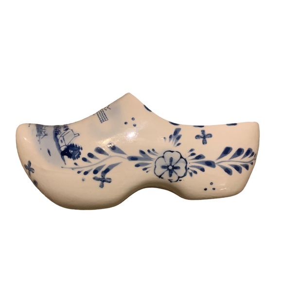 Accents | Delft Hand Painted Holland Dutch Shoe | Poshmark
